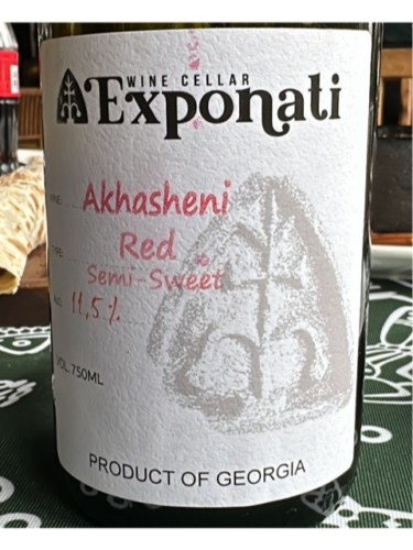 Exponati Akhasheni Red Semi Sweet | Vivino US