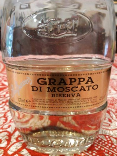 N.V. Elio Beccaris Grappa di Moscato Riserva | Vivino