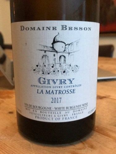 Domaine Besson Givry 'La Matrosse' | Vivino Français