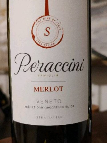 Straitalian Peraccini Merlot | Vivino US