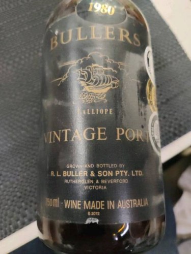 Buller Wines Calliope Vintage Port | Vivino US