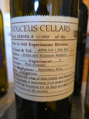 Caduceus Nagual del Judith Nebbiolo | Vivino English