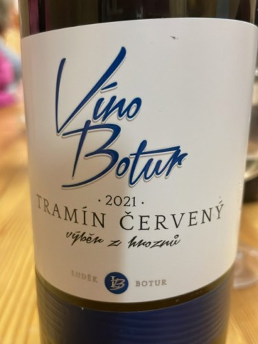 Vino Botur Tramín Červený Výběr z Hroznů | Vivino US