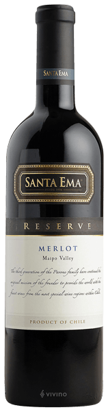 Santa Ema Reserve Merlot | Vivino Hong Kong