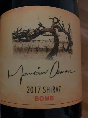 Martin Deman Bomb Shiraz | Vivino US