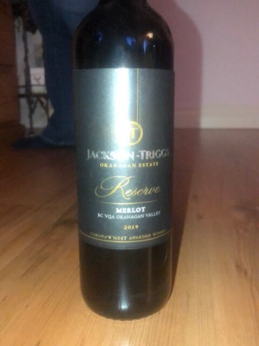 2019 Jackson-Triggs Okanagan Estate Reserve Merlot | Vivino US