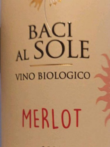Baci Al Sole Merlot | Vivino US