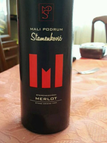 Mali Podrum Stamenković Merlot | Vivino US