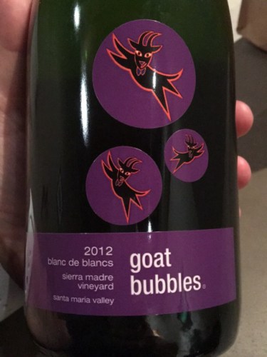 Flying Goat Goat Bubbles Blanc de Blancs (Sierra Madre Vineyard ...