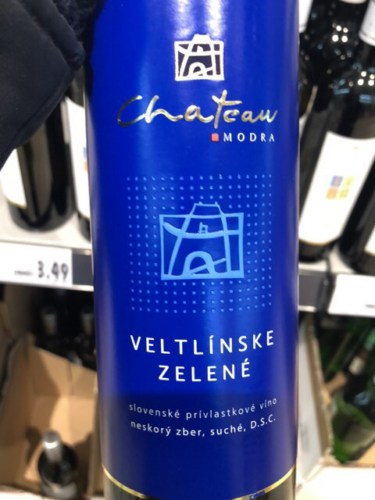 Château Modra Veltlínske Zelené | Vivino Brasil