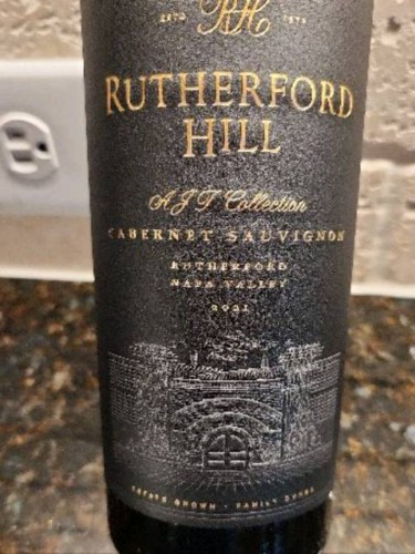Rutherford Hill AJT Collection Cabernet Sauvignon | Vivino English