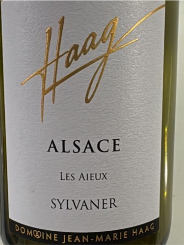 Domaine Jean-Marie Haag Les Aieux Sylvaner | Vivino English