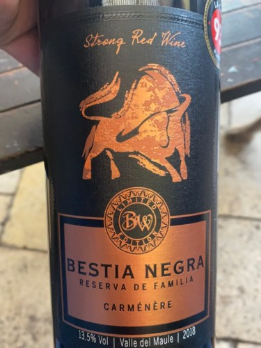 Bestia Bestia Negra Reserva de Familia Carmenère | Vivino France