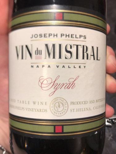 Joseph Phelps Vineyards Vin du Mistral Syrah | Vivino US