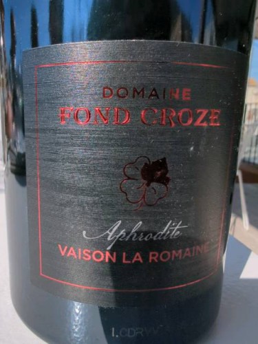 Domaine Fond Croze Aphrodite Vaison la Romaine | Vivino US
