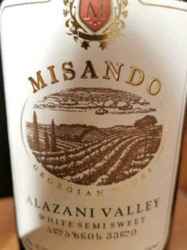 Misando Alazani Valley White Semi Sweet | Vivino Australia