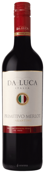 Da Luca Tarantino Primitivo - Merlot | Vivino US