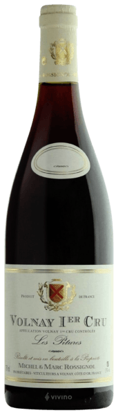Michel & Marc Rossignol Volnay 1er Cru 'Les Pitures' | Vivino English