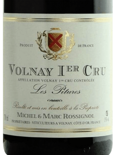 Michel & Marc Rossignol Volnay 1er Cru 'Les Pitures' | Vivino US