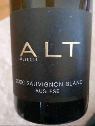 Weingut Alt Sauvignon Blanc Auslese | Vivino US