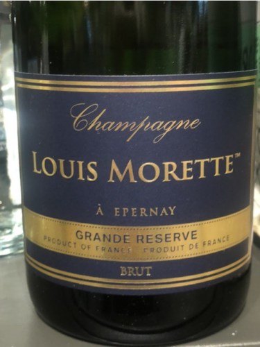 Louis Morette & Co Grande Reserve Brut Champagne | Vivino English