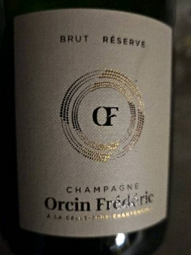Frederic Orcin Champagne Reserve Brut | Vivino Français