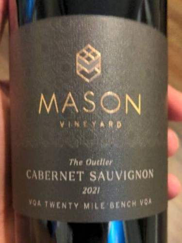 Mason Vineyard The Outlier Cabernet Sauvignon | Vivino US