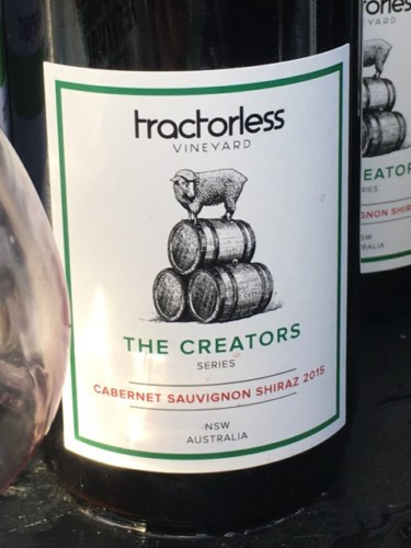 Tractorless Vineyard The Creators Series Cabernet Sauvignon - Shiraz ...
