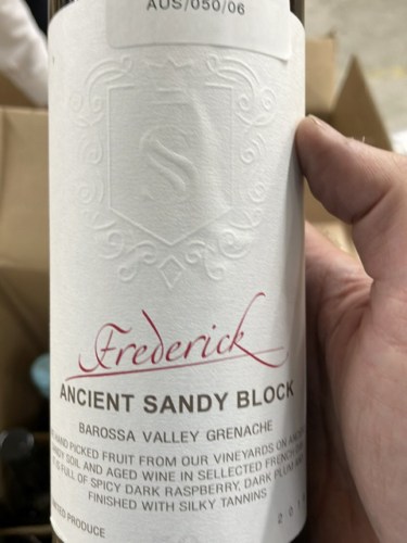 Sieger Estate Frederick Sandy Block Grenache | Vivino English