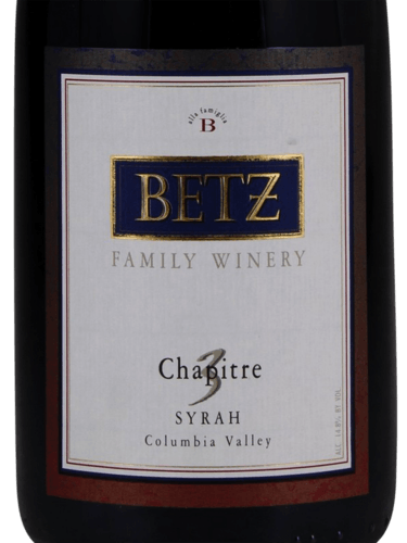 Betz Family Winery Chapitre 3 | Vivino US