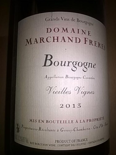 Domaine Marchand Freres Vieilles Vignes Bourgogne | Vivino US