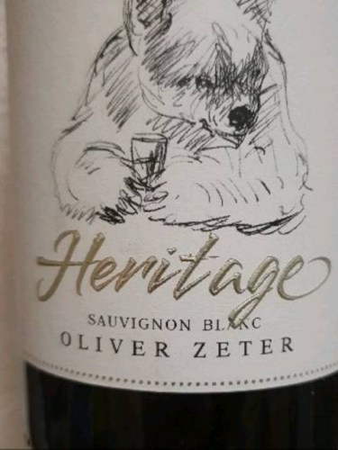 Oliver Zeter Heritage Sauvignon Blanc | Vivino US