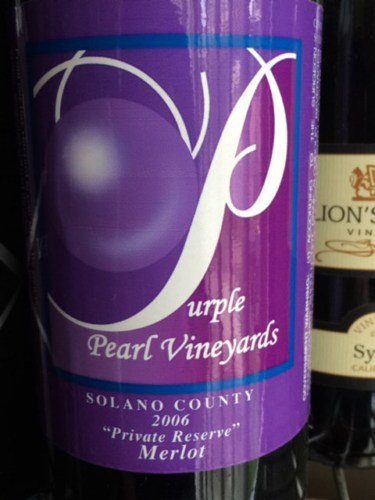 Purple Pearl Vineyards Private Reserve Merlot | Vivino US