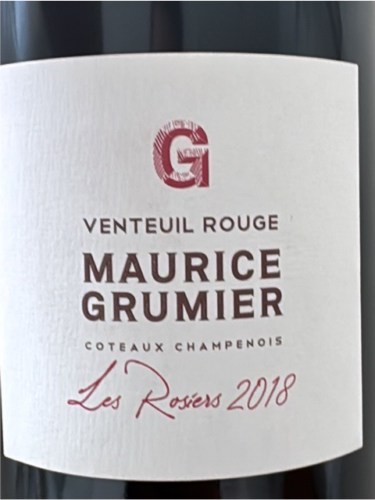 Maurice Grumier Les Rosiers Coteaux Champenois | Vivino España