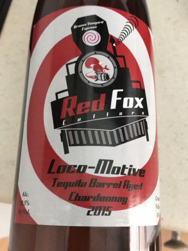 Red Fox Cellars Loco Motive Tequila Barrel Aged Chardonnay | Vivino English