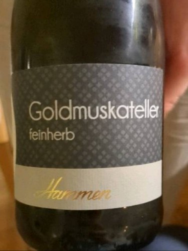 Hammen Goldmuskateller Feinherb | Vivino US