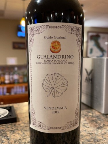 Guido Gualandi Gualandrino Rosso Toscano | Vivino US