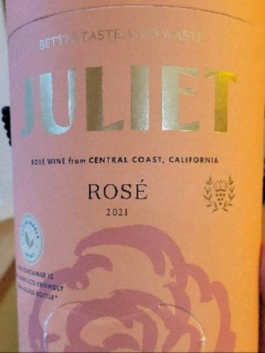 Juliet Wines Rosé | Vivino US