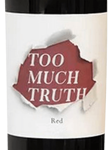 Too Much Truth Red | Vivino US