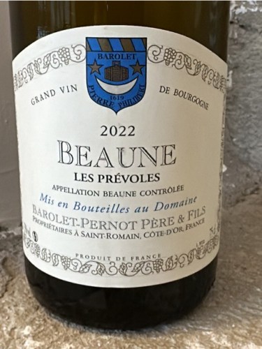 Barolet Pernot Père & Fils Beaune Les Prévoles | Vivino US