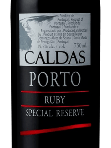 N.V. Alves de Sousa Caldas Ruby Special Reserve Port | Vivino Brasil