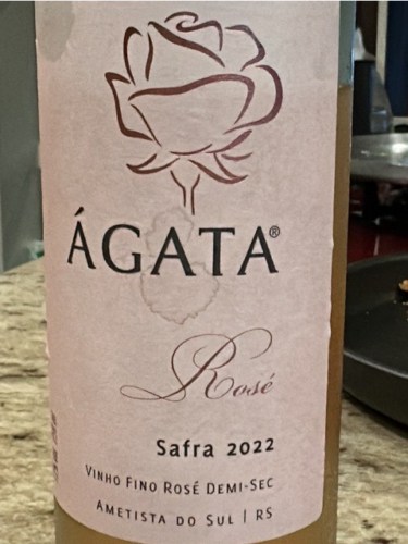 Ágata Rosé Demi-Sec | Vivino US