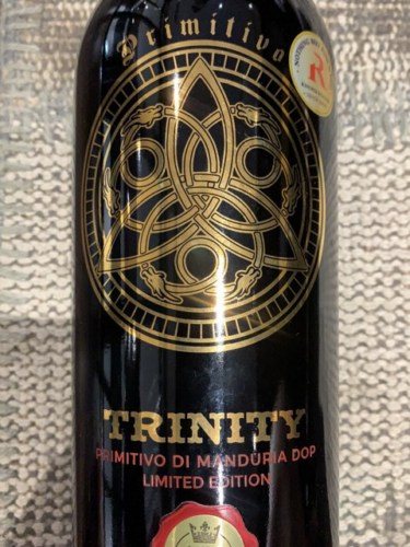 Feudi Salentini Trinity Primitivo di Manduria Limited Edition | Vivino ...