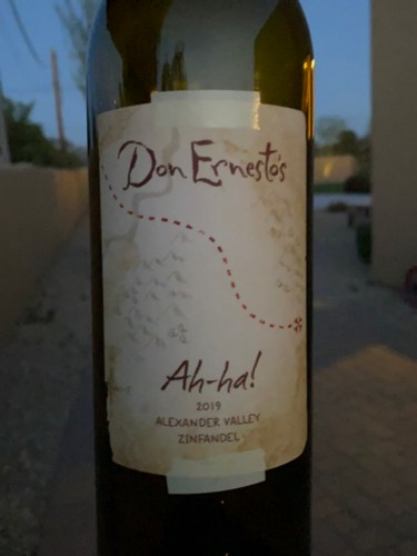 Hagafen Don Ernesto's Ah-ha! Zinfandel | Vivino English