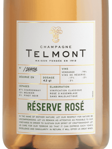 Champagne Telmont Réserve Rosé | Vivino English