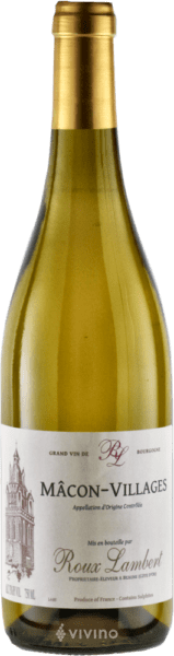 2019 Roux Lambert Mâcon-Villages | Vivino US