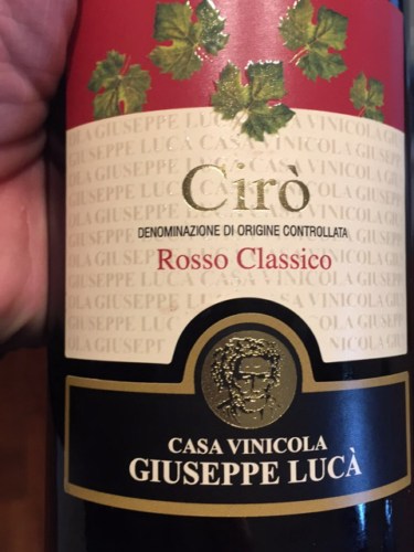 Giuseppe Lucà Cirò Rosso Classico | Vivino US