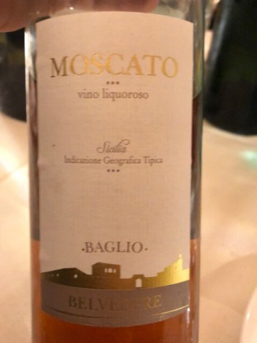 Baglio Belvedere Moscato Liquoroso | Vivino US