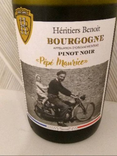 Héritiers Benoit Pepe Maurice Bourgogne Pinot Noir | Vivino English