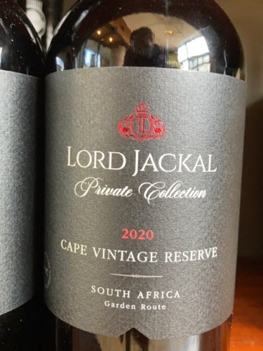 Jakkalsvlei Lord Jackal Private Collection Cape Vintage Reserve | Vivino